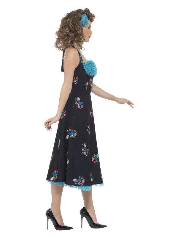 Grease Cha Cha DiGregorio Costume, Black | eBay